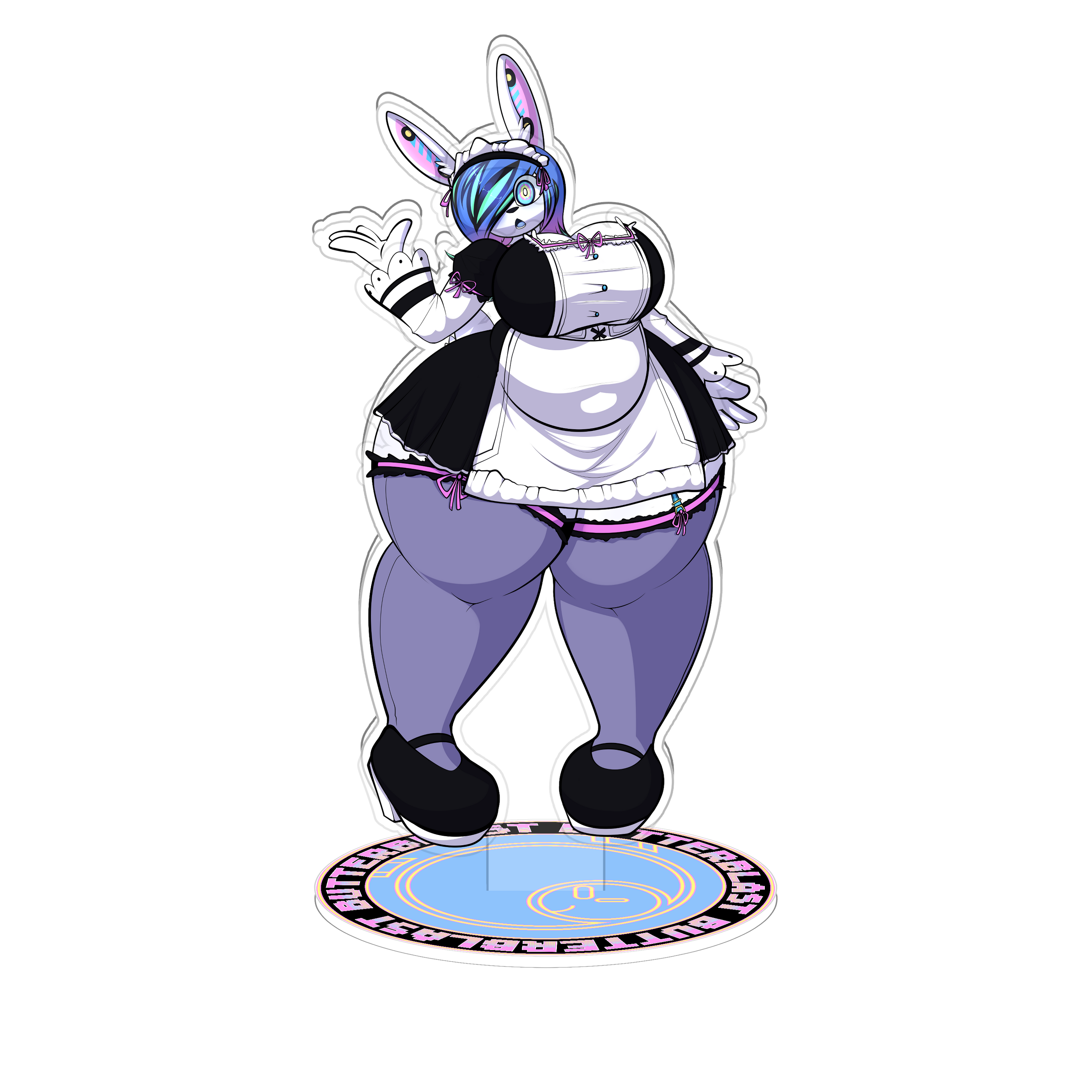 ButterBlast Dress Up Magnetic Standee — YoruNoEcchi